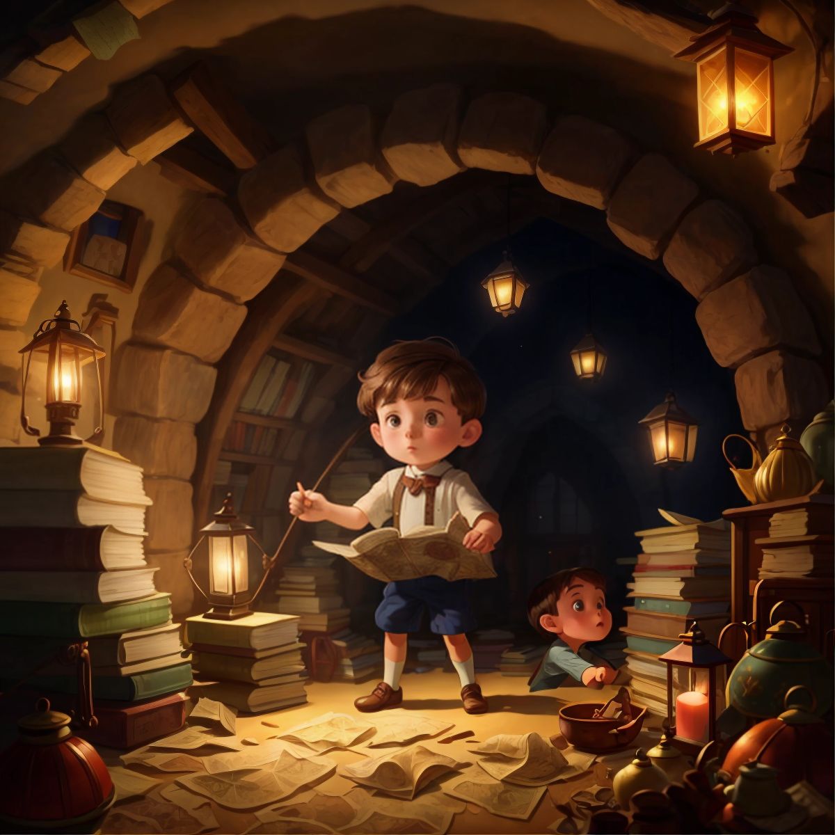 Childbook.ai - Roque y el libro mágico de la lectura