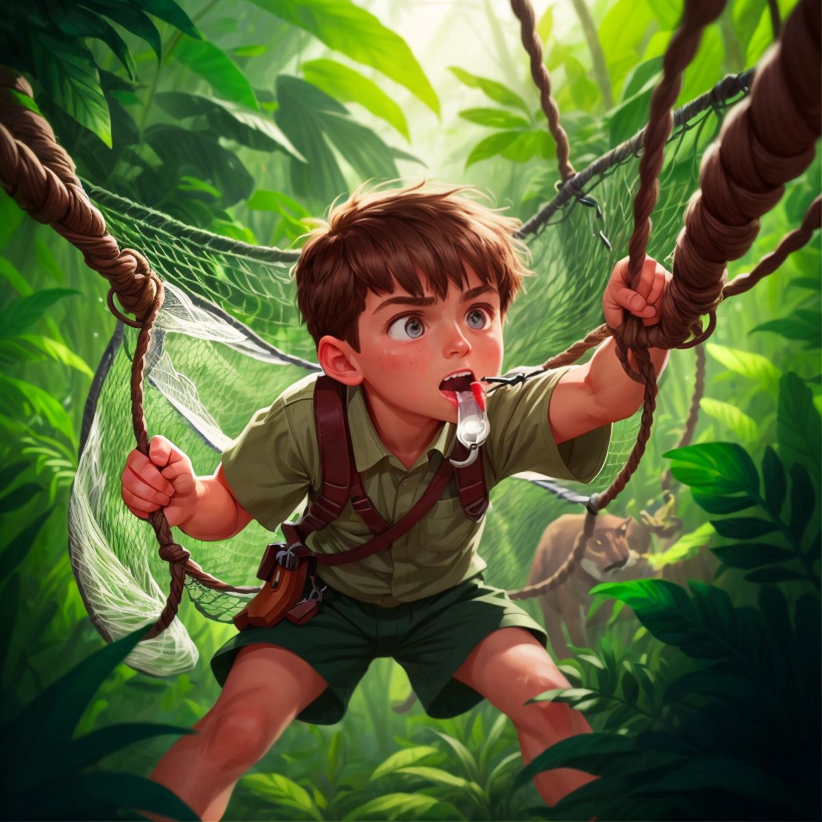 Childbook.ai - the lion and the mouse