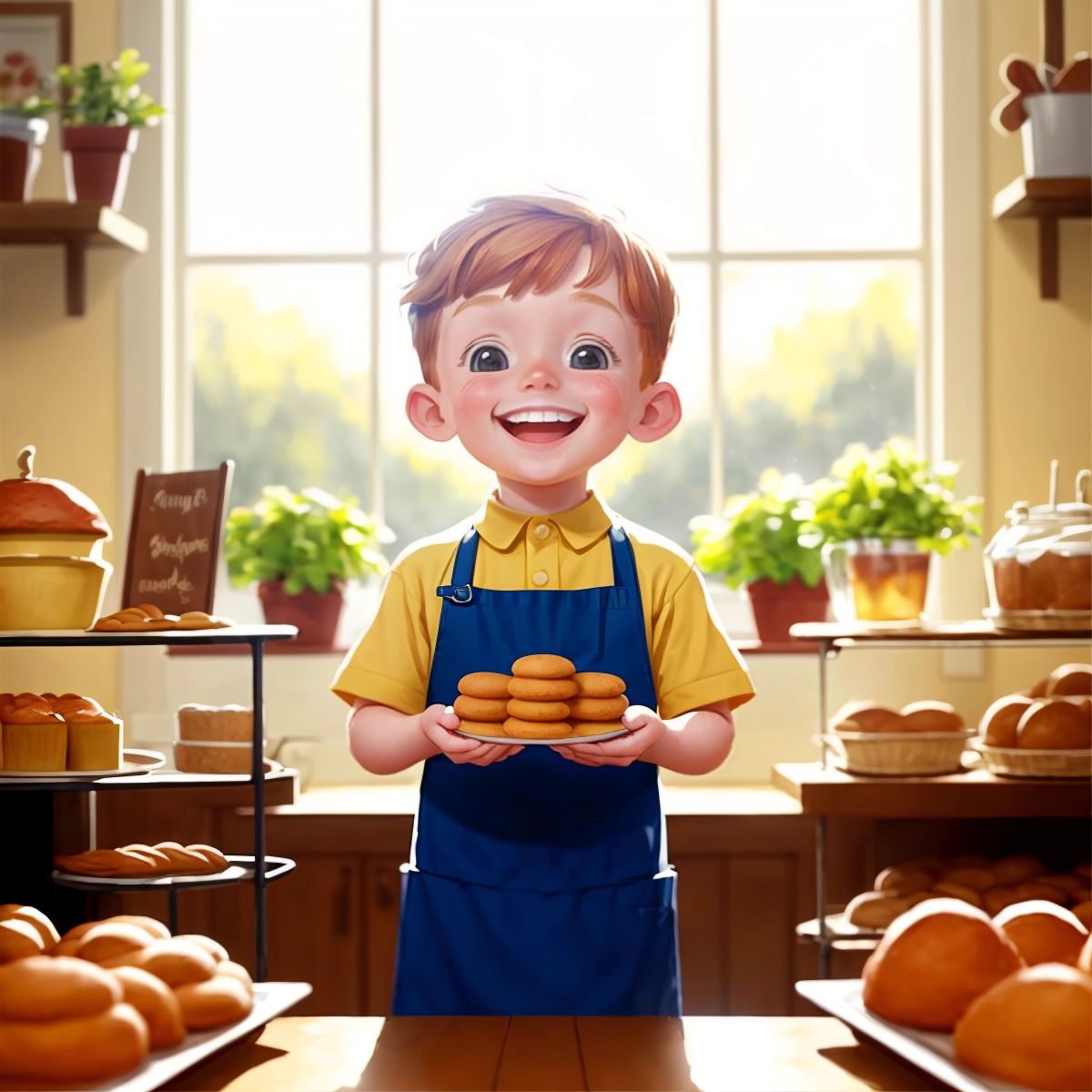 Childbook.ai - The Adventures of Ginger, the Brave Gingerbread Man