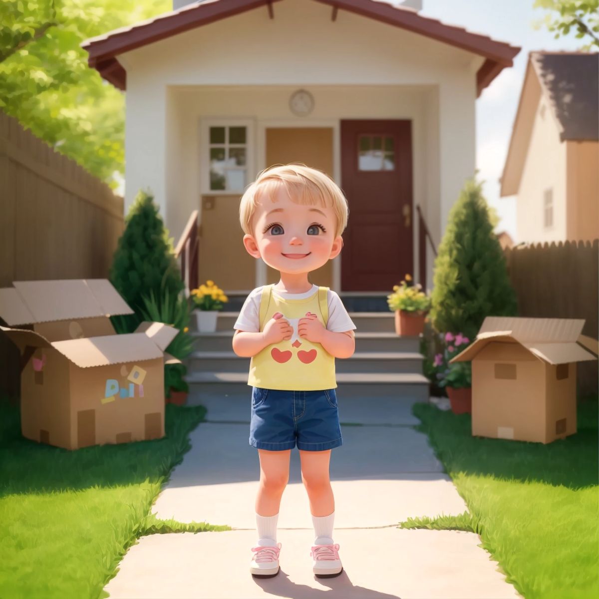 Childbook.ai - All About Violet TOwn
