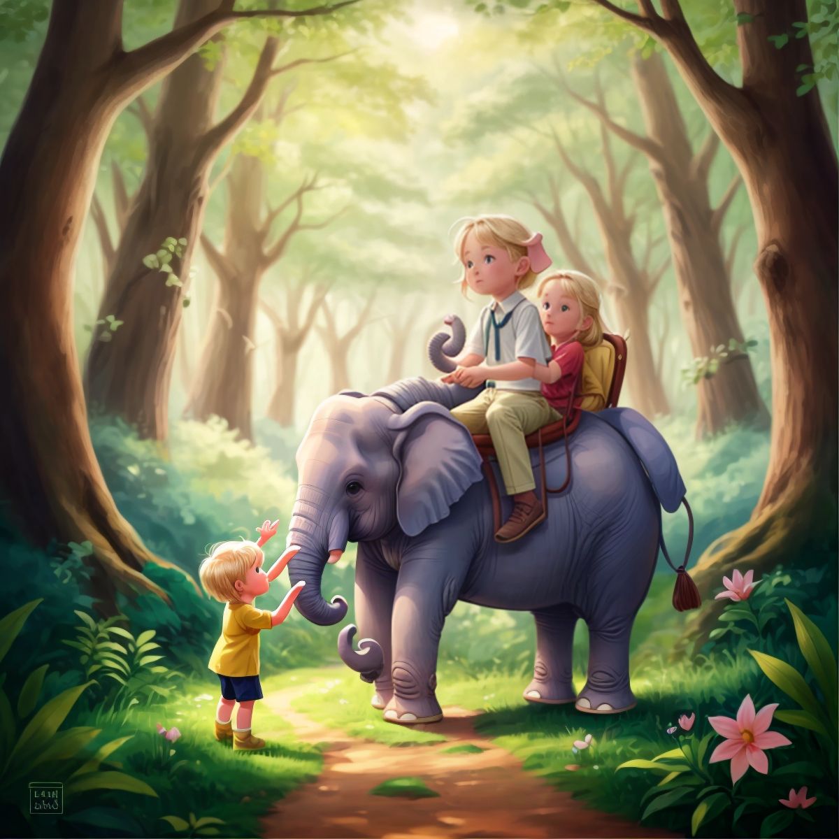 Childbook.ai - Olive & Malcolm and their adventures on windecker road