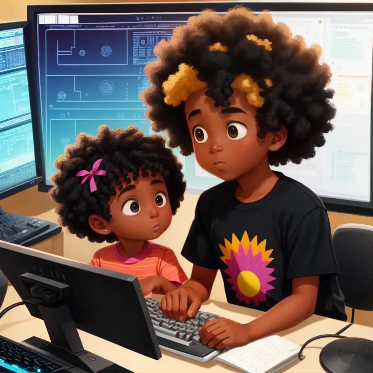 Childbook.ai - Mr. Baker and Hopie host A breakbeatcode Hackathon in Zigsville