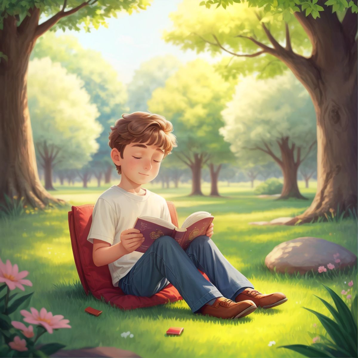 Childbook.ai - Timmy finds jesus