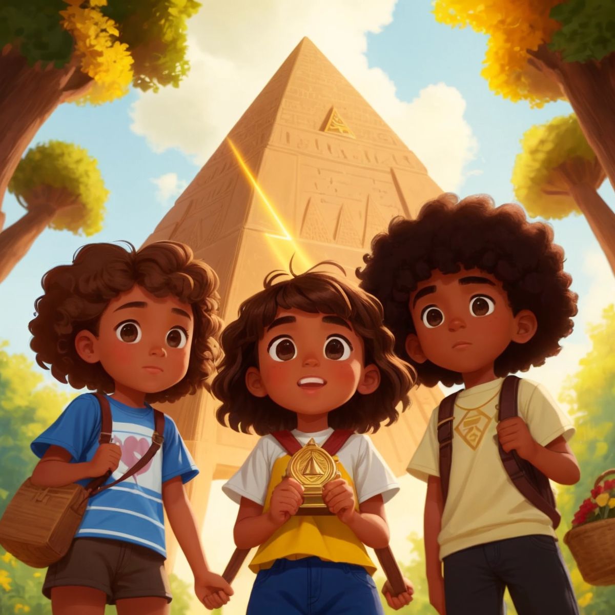 Childbook.ai - The Enchanted Quest: Secrets of the Lost Pyramid