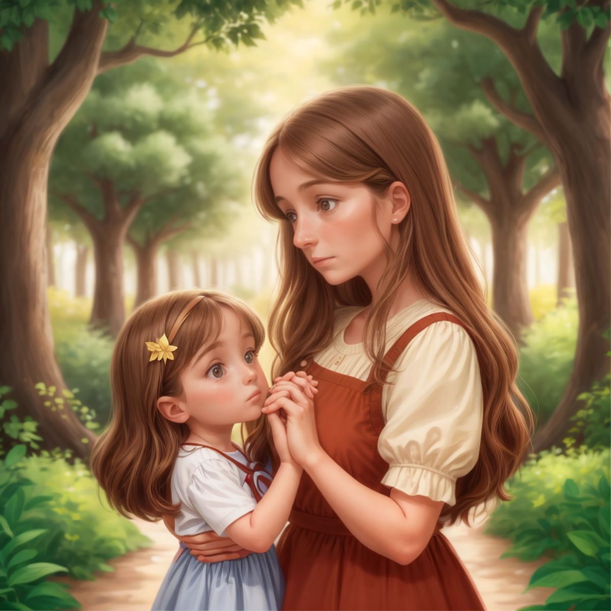 Childbook.ai - "Aunt Nonnie and Lorelai's Whimsical Wilderness Wandering"