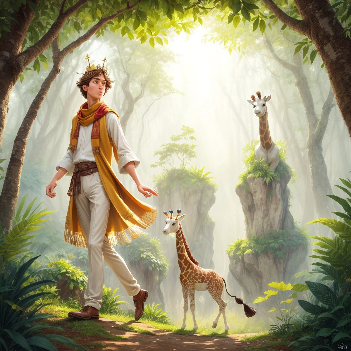 Childbook.ai - Gavin and the Magic Scarf