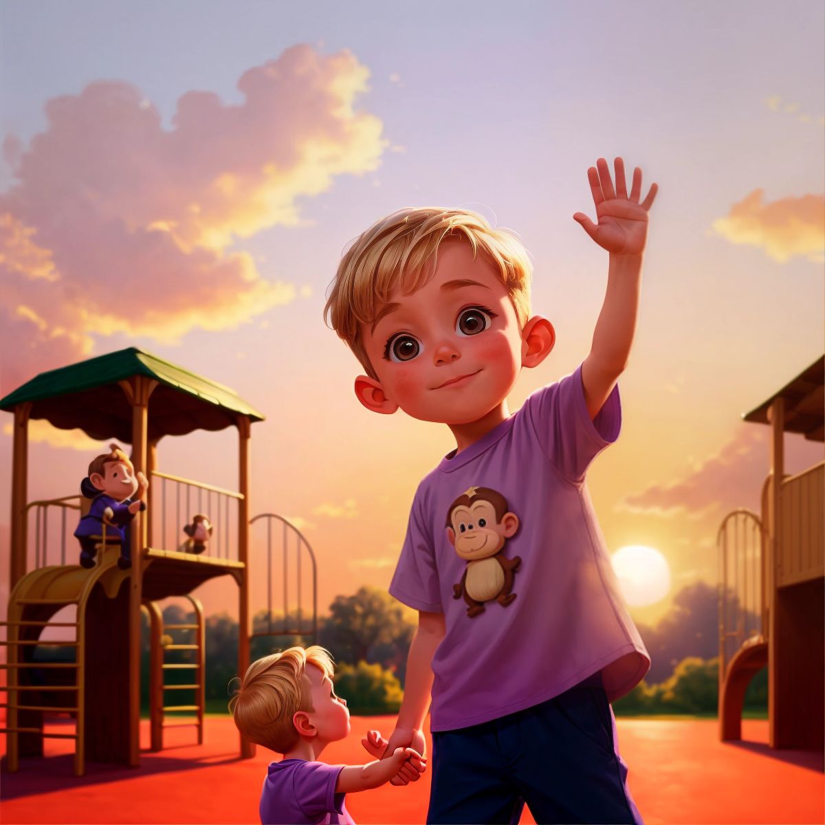Childbook.ai - The adventures of Tim and Superbe
