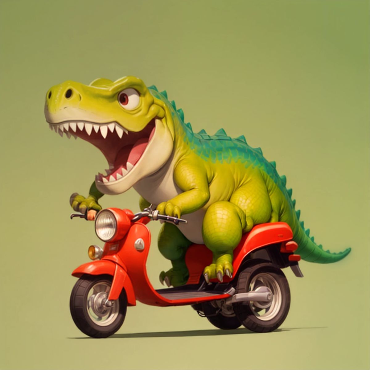 Childbook.ai - Chomper Rex, Pizza Eater.