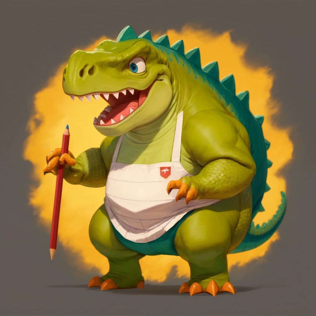 Childbook.ai - Chomper Rex, Pizza Eater.