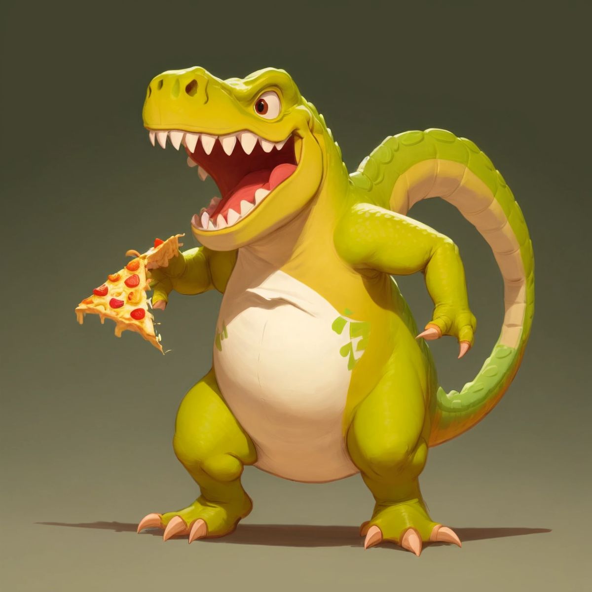 Childbook.ai - Chomper Rex, Pizza Eater.