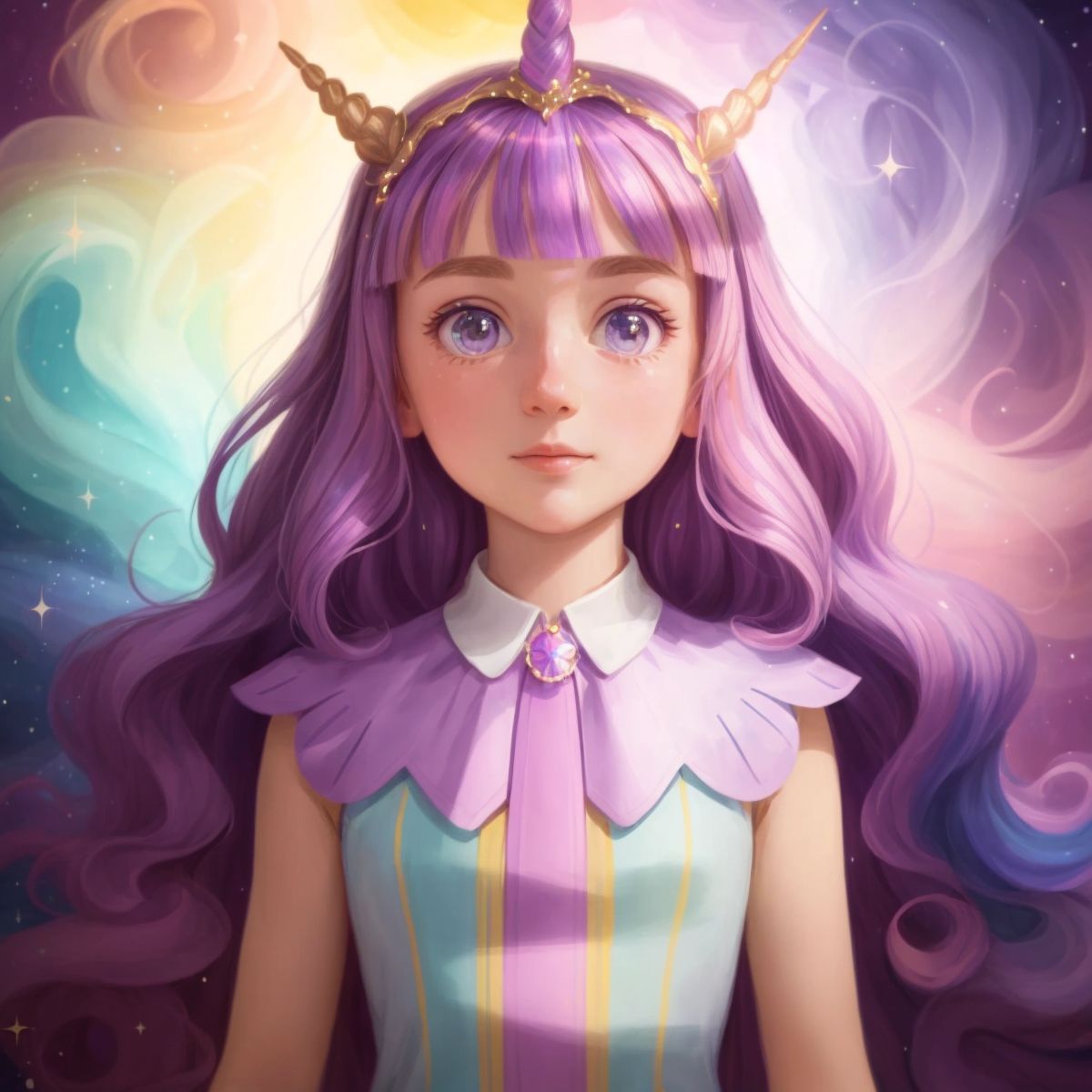 Childbook.ai - The Adventures of Millie Glitterhorn, the Unicorn Princess
