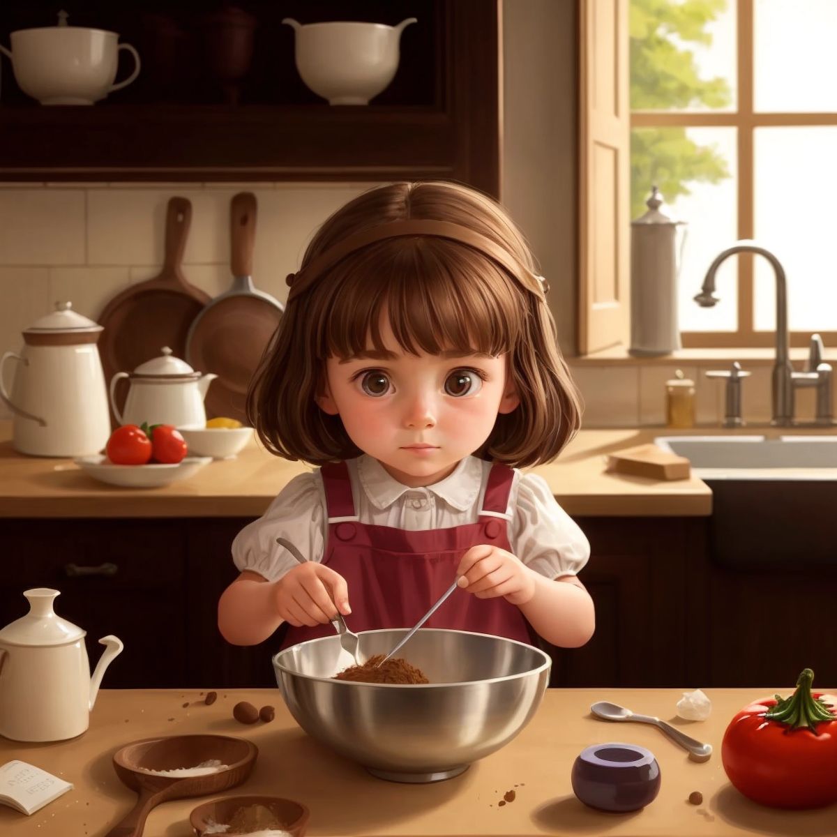 Childbook.ai - Princess Mia's Cooking Journey