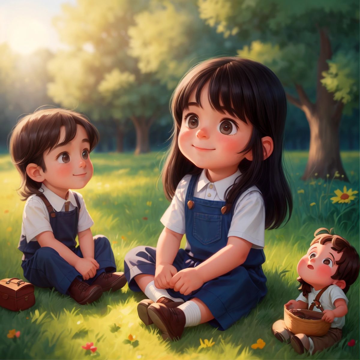 Childbook.ai - Sammy and the Scarecrow: A Tale of the Straw Man