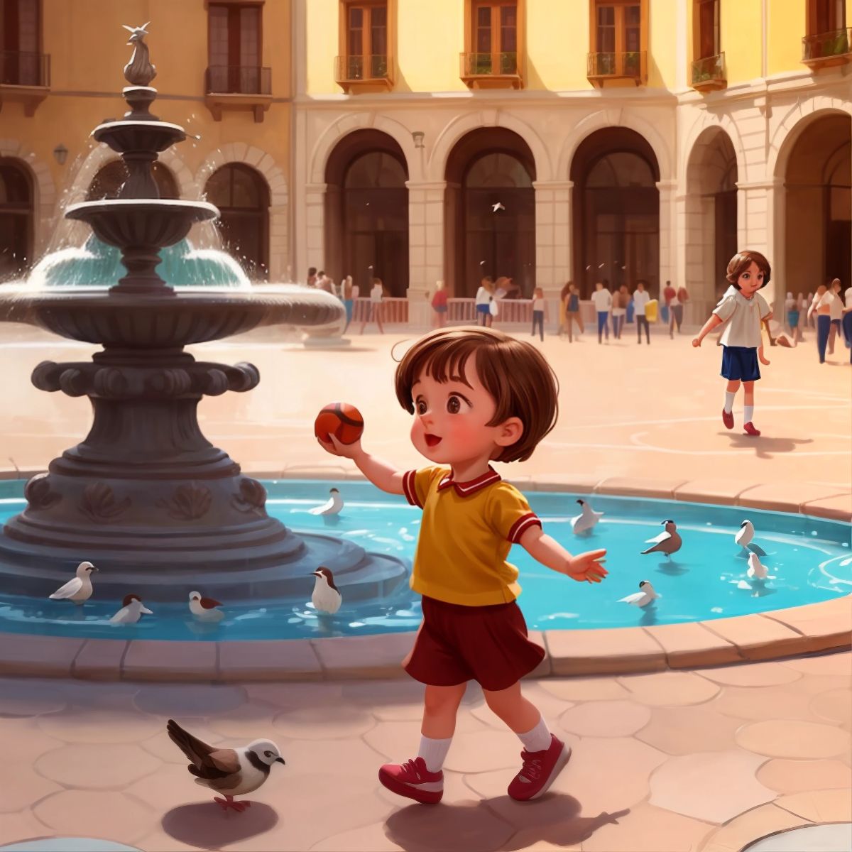 Childbook.ai - The adventurous lives of Nina and Ariel