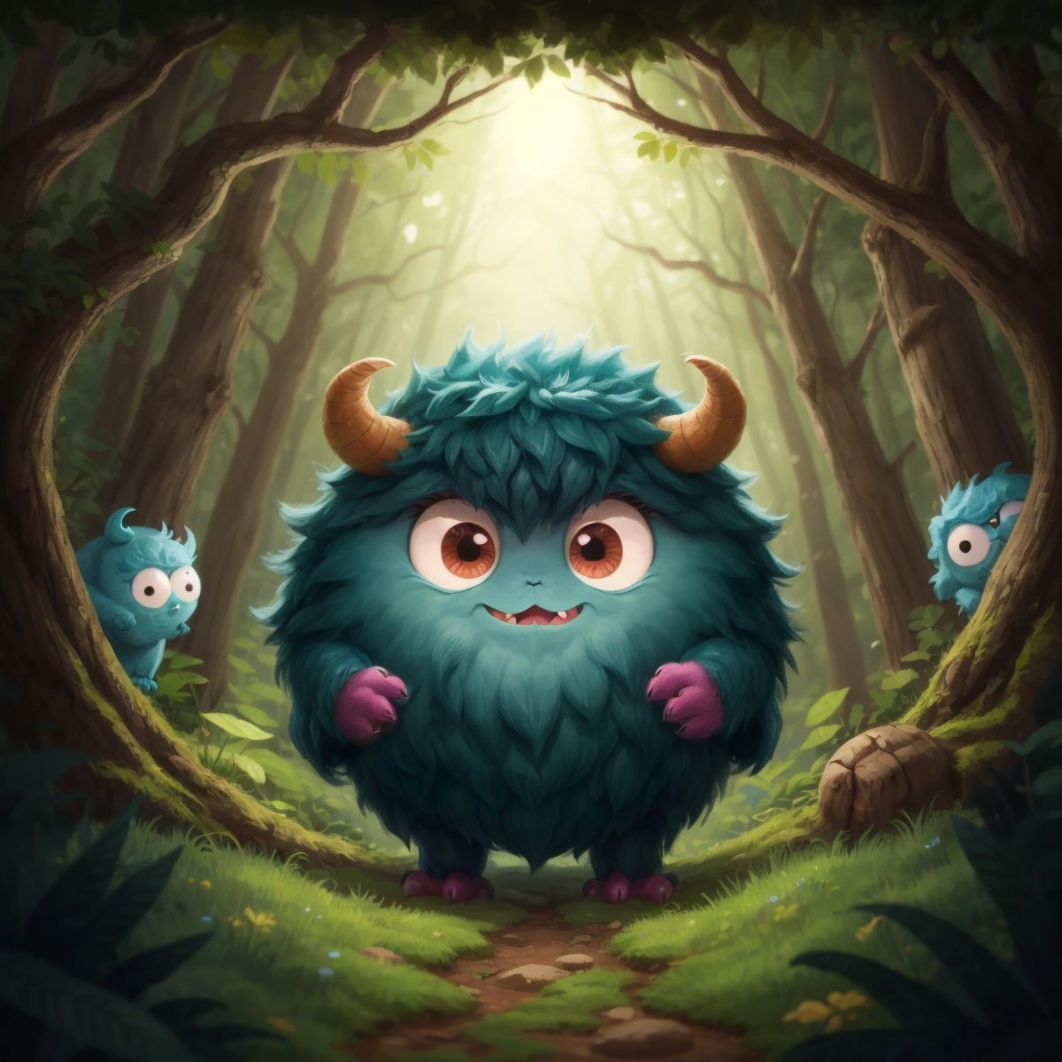 Childbook.ai - The Monster in The Chains