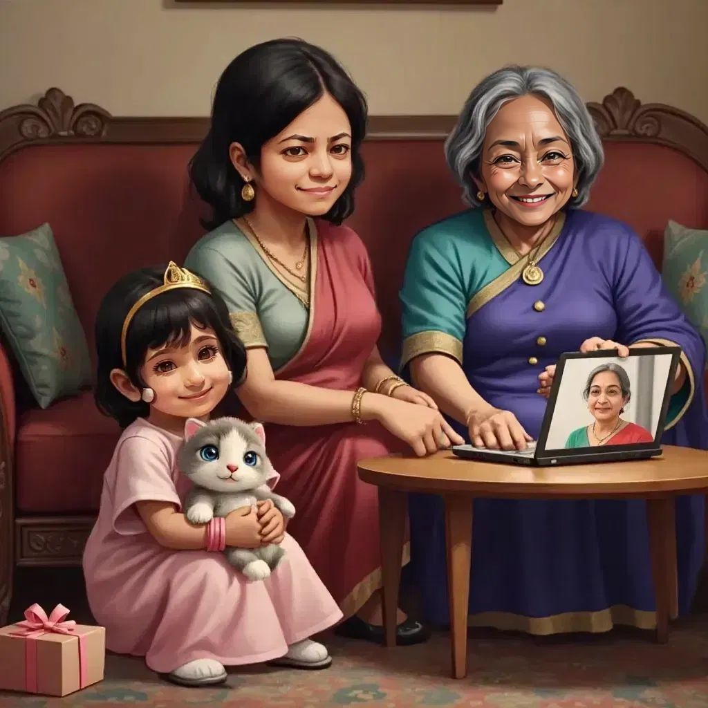 Childbook.ai - Rithwika’s Magical Kitten Birthday