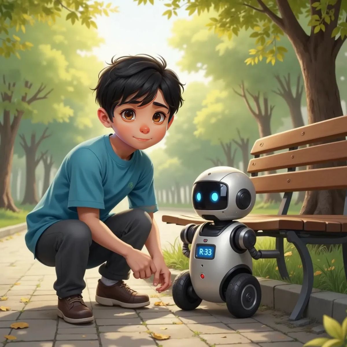 Childbook.ai - The Lost Robot