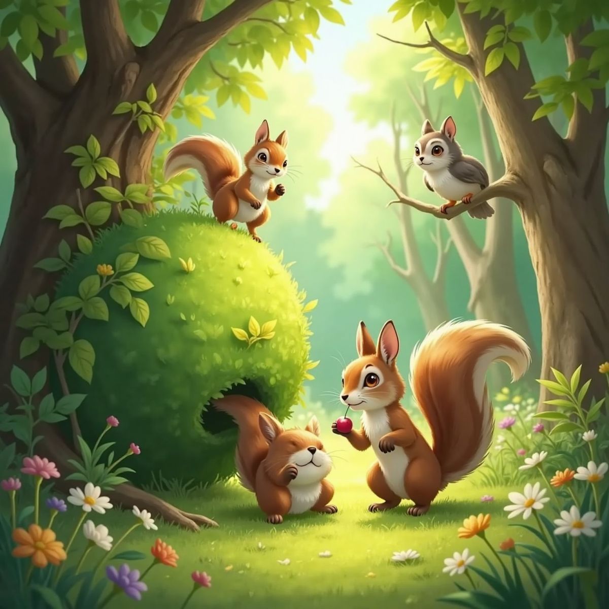 Childbook.ai - The Adventures of Spark, Luna, Pippin, and Bree: The ...