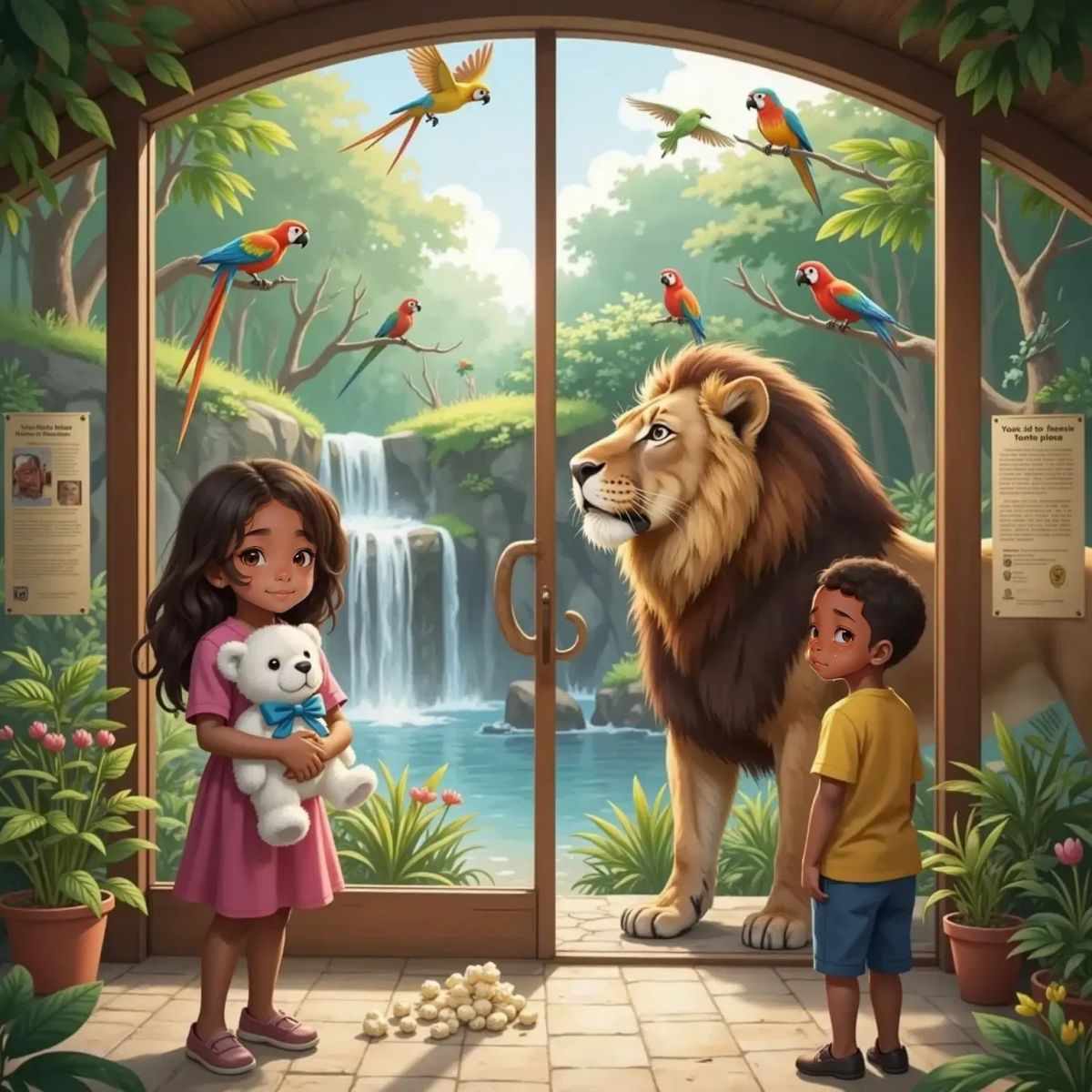 Childbook.ai - Thandeka and Siphesihle's trip to zoo
