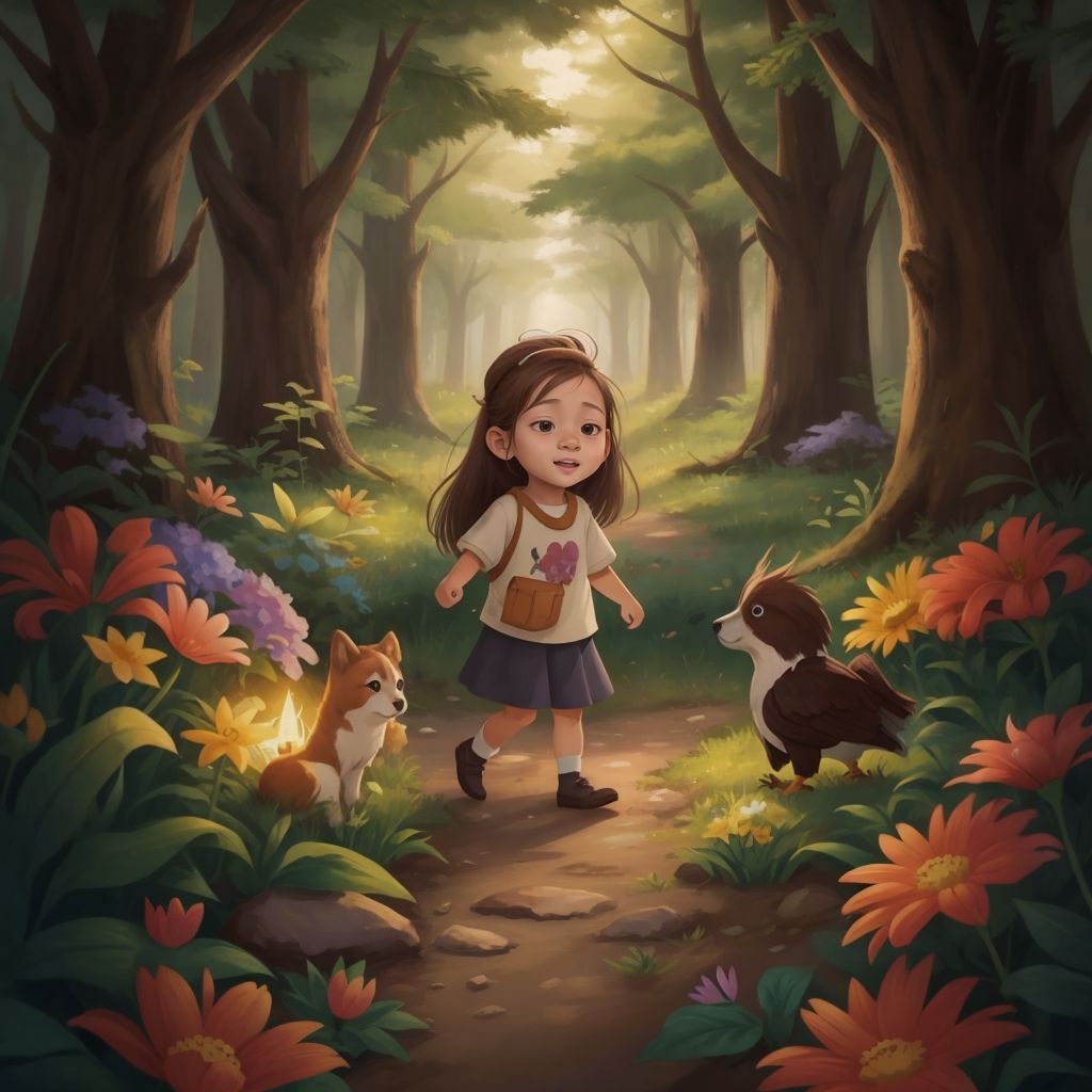 Childbook.ai - Annabelle and her 2 furry friends