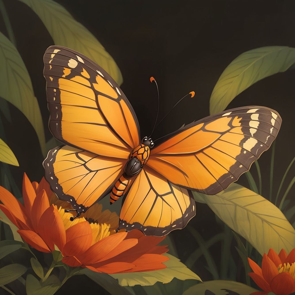 Childbook.ai - Wings of Change: A Monarch's Journey