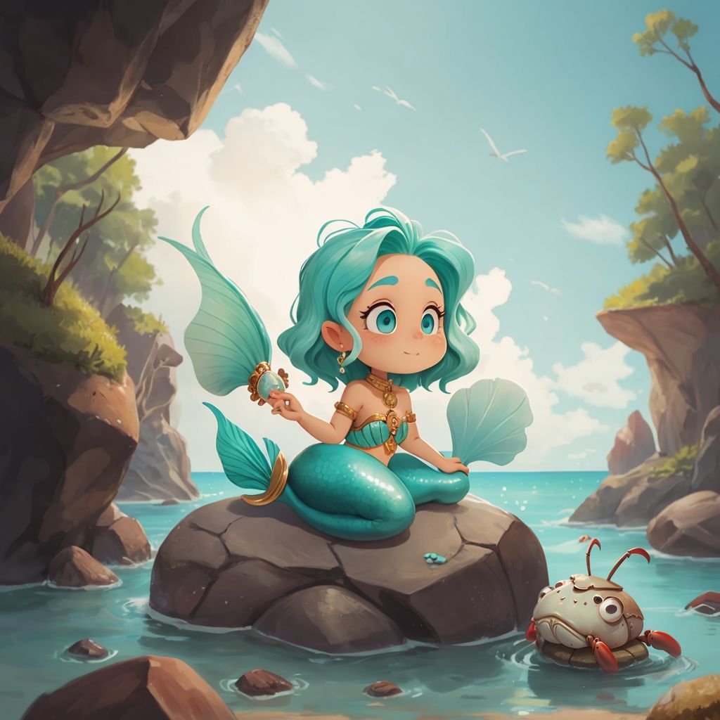 Childbook.ai - The Grumpy Crab Makes Friends