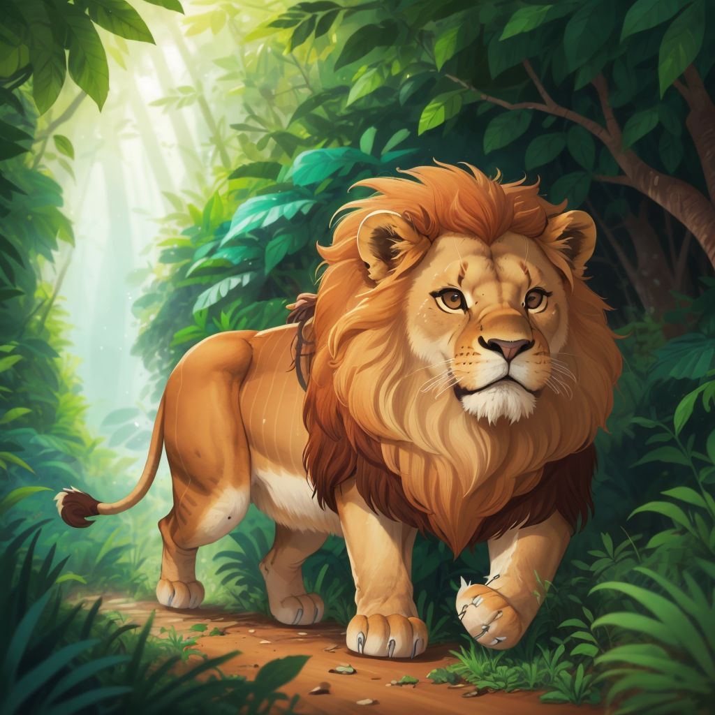 Childbook.ai - The Adventures of Lily the Little Lioness