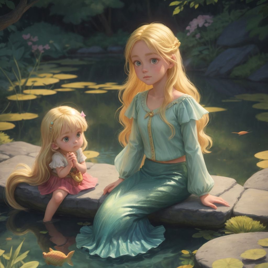 Childbook.ai - Daphne and the Mermaid Garden