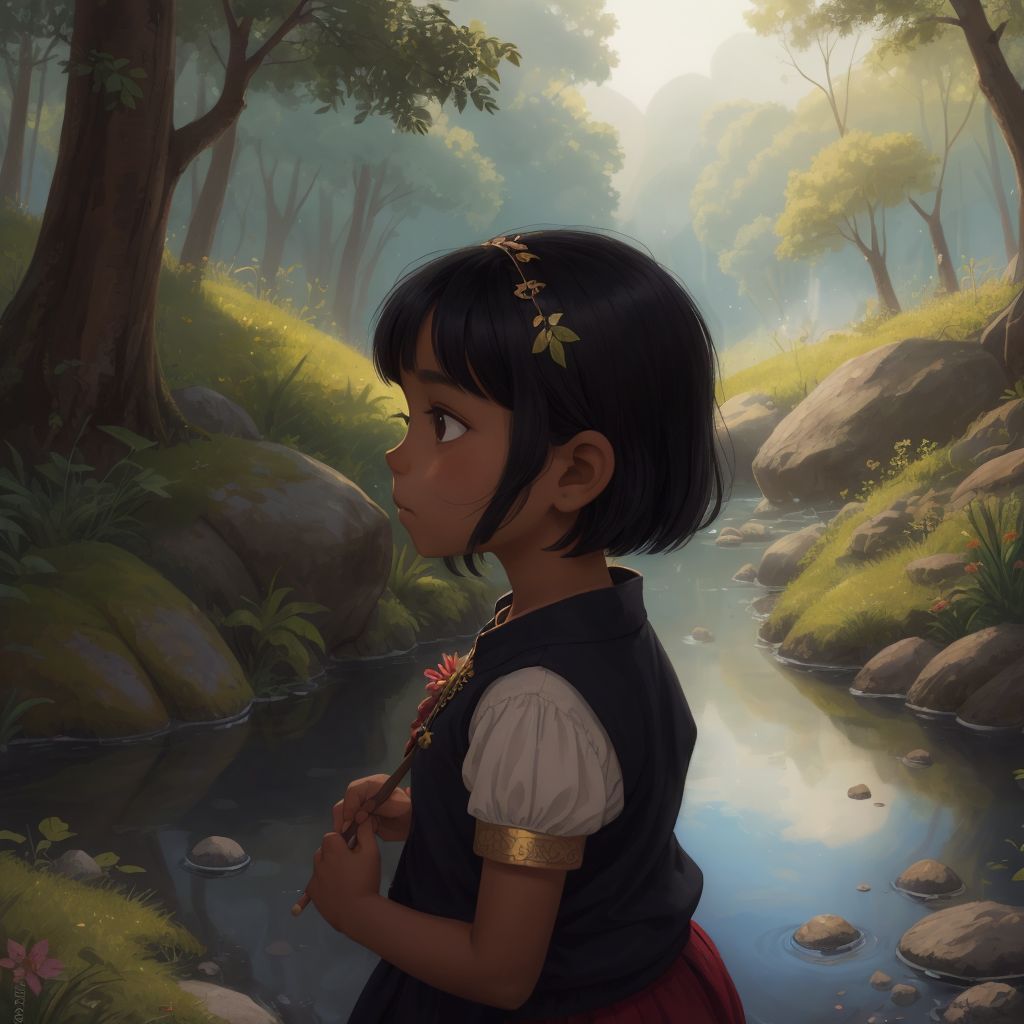 Childbook.ai - Maya's Secret Garden